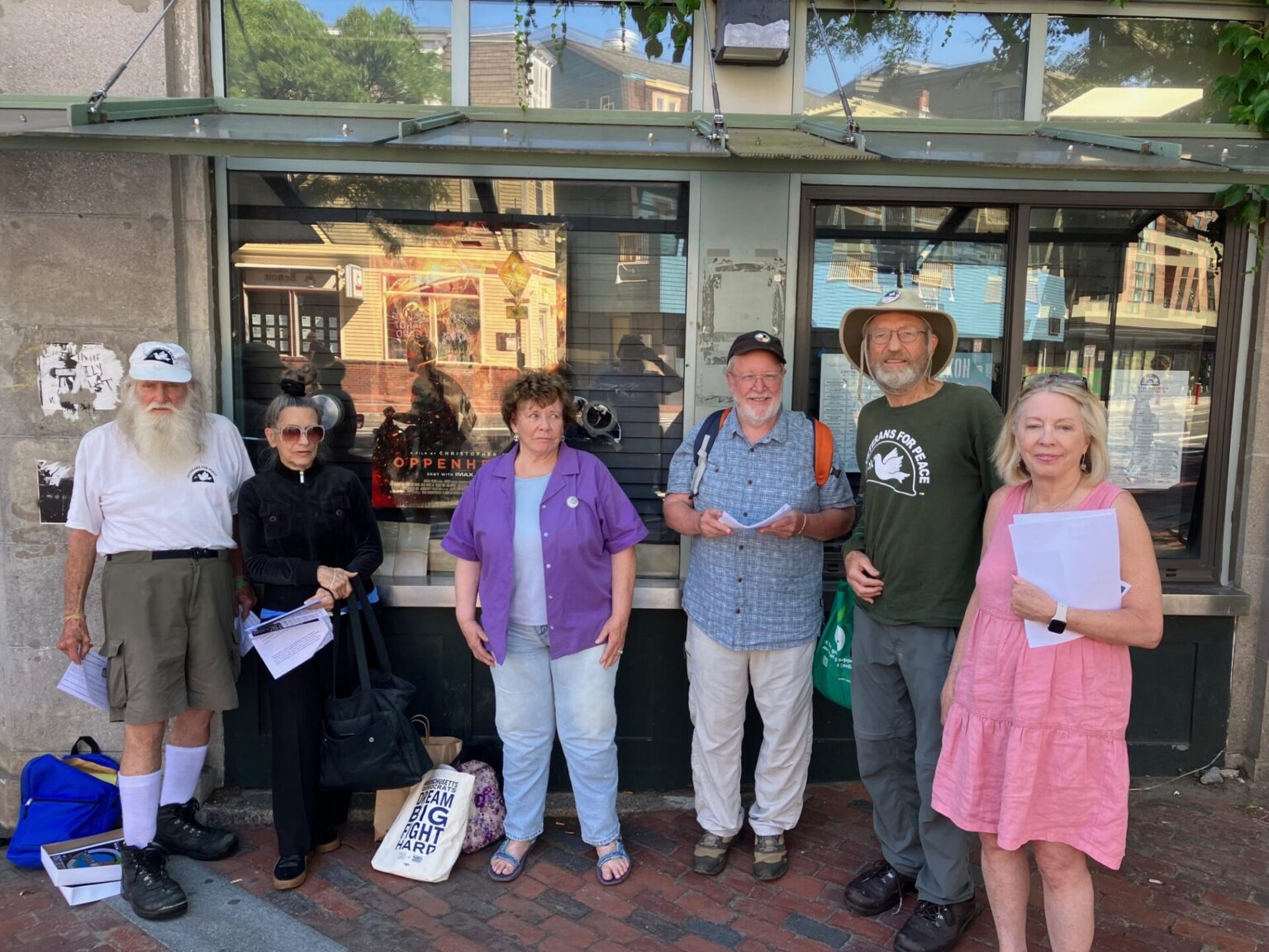 MAPA Activists Leaflet at Showings of the Oppenheimer Film ...