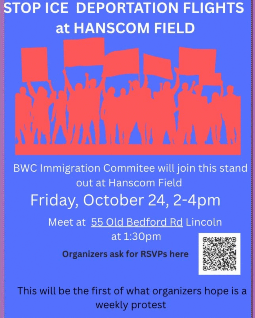 Stop ICE Deportation Flights at Hanscom Field - Massachusetts Peace Action
